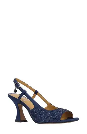 J. Reneé Loredana Slingback Sandal - Navy
