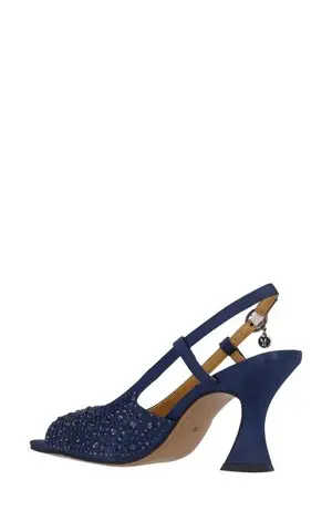 J. Reneé Loredana Slingback Sandal - Navy