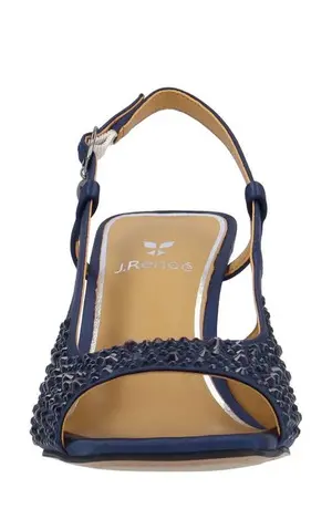 J. Reneé Loredana Slingback Sandal - Navy