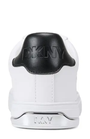 Dkny Abeni Perforated Sneakers - White/black