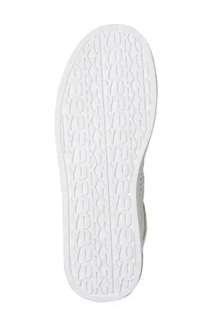 Dkny Abeni Perforated Sneakers - White/black