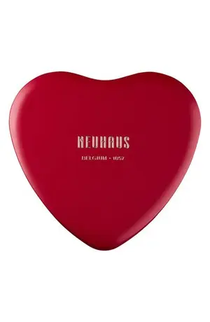 NEUHAUS 11-piece Chocolate Praline Metal Heart Box