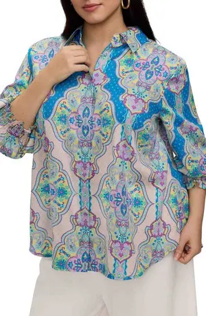 Foxcroft Shirred Tops