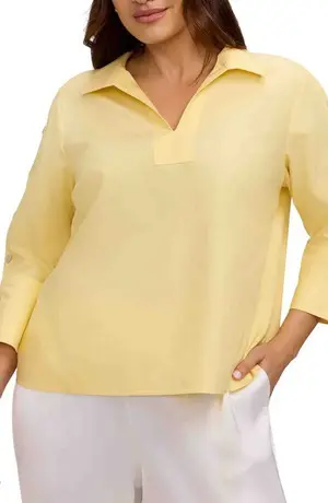 Foxcroft 3/4 Sleeve Blouses