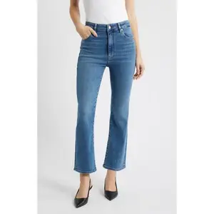 FRAME The Reboot High Waist Crop Bootcut Jeans - Crest