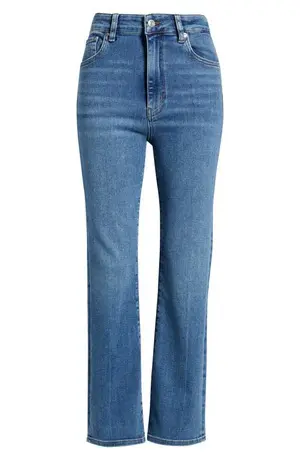 FRAME The Reboot High Waist Crop Bootcut Jeans - Crest