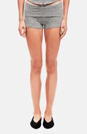 OW Rue Knit Mini Shorts