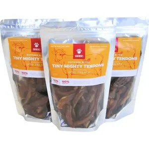 SCOUT & ZOE'S Beef Tiny Mighty Tendons, 3 Packs, 2oz Bags - Multicolored