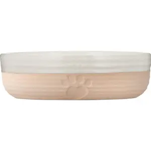 MASON CASH Heart Paw Pet Bowl - Multicolored