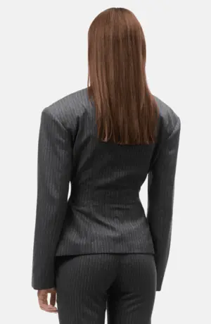 OW Lani Pinstripe Blazer