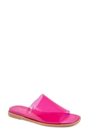 Dkny Cataline Slide Sandal - Hot Pink