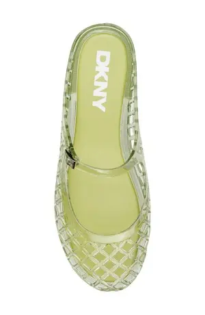 Dkny Louey Mary Jane Flat - Celadon Green