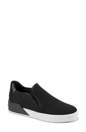 Women's Black Slip Sneakers