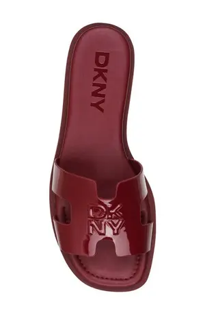 Dkny Columba Slide Sandal - Ruby Red