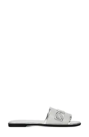 Dkny Wren Slide Sandal - Silver