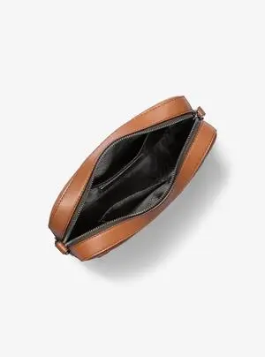 Michael Kors Jet Set Embossed Leather Crossbody Bag