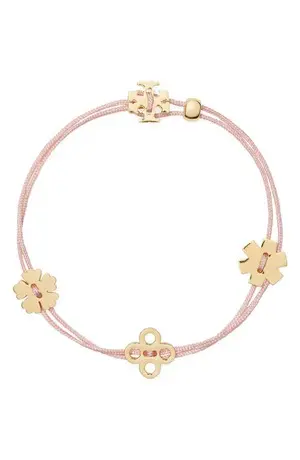 Tory Burch Forget Me Not Cord Bracelet - Pink
