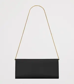 Saint Laurent Kate Chain Wallet - Black