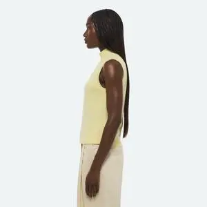 Helmut Lang Sleeveless Turtleneck Top - Butte