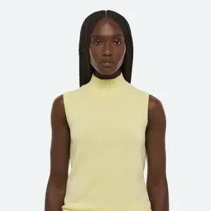 Helmut Lang Sleeveless Turtleneck Top - Butte