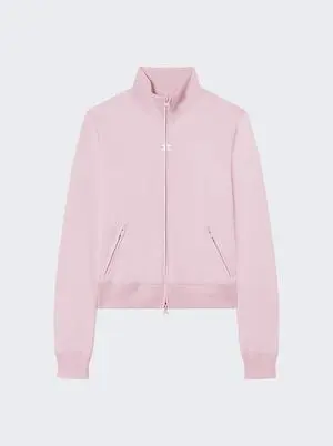 COURRÃ¨GES Signature Tracksuit Jacket - Pink