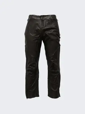NO BISHOP NO KING Arc Leather Pant