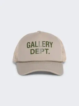 GALLERY DEPT. Gd Logo Trucker Hat - Gray