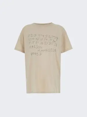 MAISON MARGIELA Short Sleveve Tee Juta - Ivory