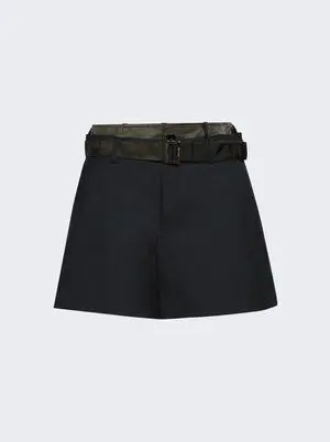 Sacai Belted Shorts For Women