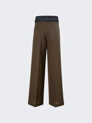 Sacai Suiting X Denim Pants