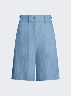 PATOU Denim Bermuda Shorts