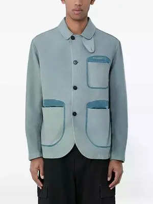 MOOS STUDIO Contrast-pocket Jacket