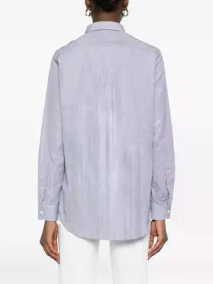 CUANTICO Piera Pocket Striped Shirt