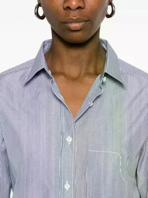 CUANTICO Piera Pocket Striped Shirt