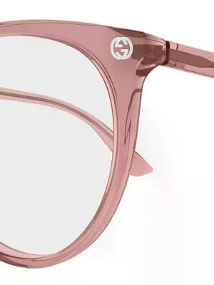Gucci Cat-eye Logo Glasses