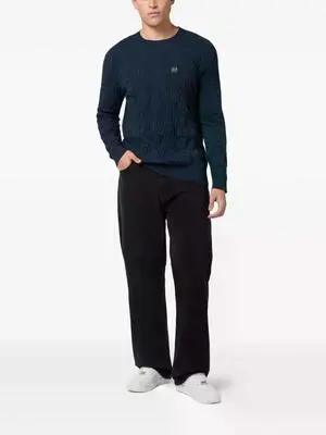 Philipp Plein Jacquard-monogram Sweater - Blue