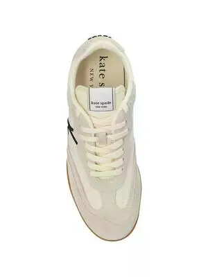 Kate Spade New York Logo-detail Lace-up Sneakers - Neutrals