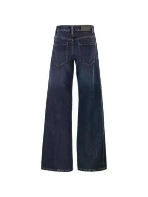 Brunello Cucinelli Wide-leg Trousers - Blue
