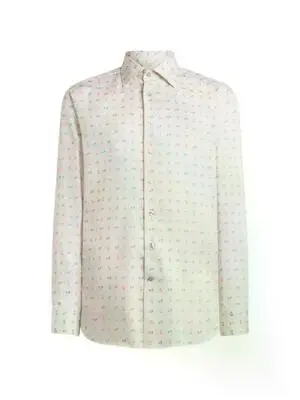 Etro Paisley-print Shirt - Neutrals