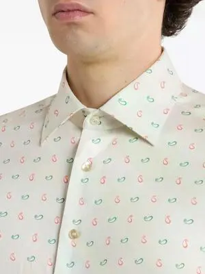 Etro Paisley-print Shirt - Neutrals