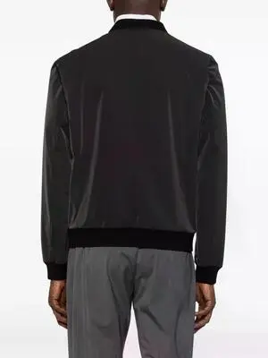 MOORER Soranod6 Zip Bomber Jacket - Black