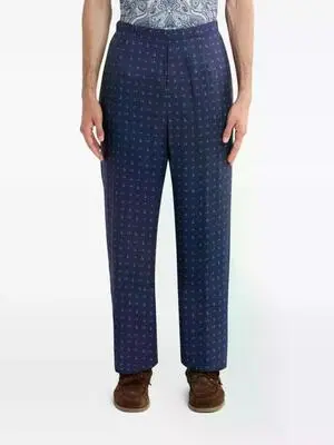 Etro Paisley-print Trousers