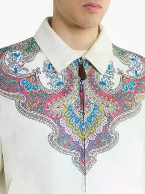 Etro Paisley-print Jacket - White