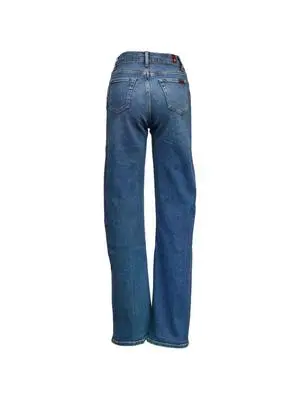 7 For All Mankind Five-pocket Straight Jeans