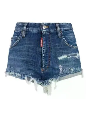 Dsquared2 Frayed Hem Shorts