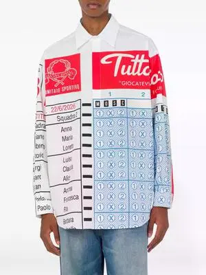 Moschino Printed Cotton Shirt