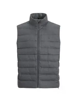 Polo Ralph Lauren Woven Quilted Linen Gilet - Grey
