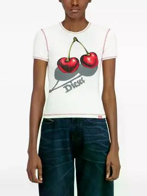 DIESEL Cherry-print T-shirt