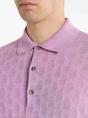 Etro Paisley-motif Polo Shirt