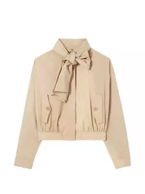 Claudie Pierlot Bow-detailed Jacket